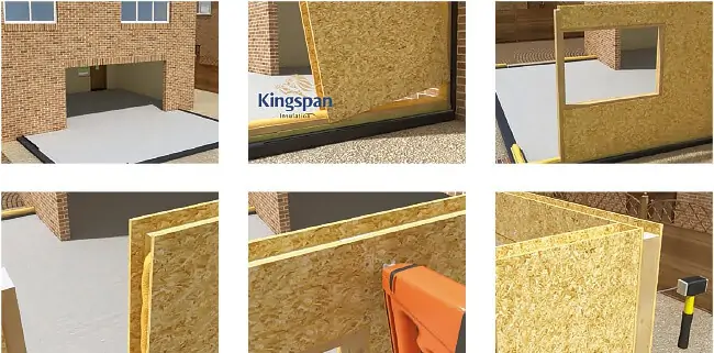 Kingspan wall system - Polar Bear Windows